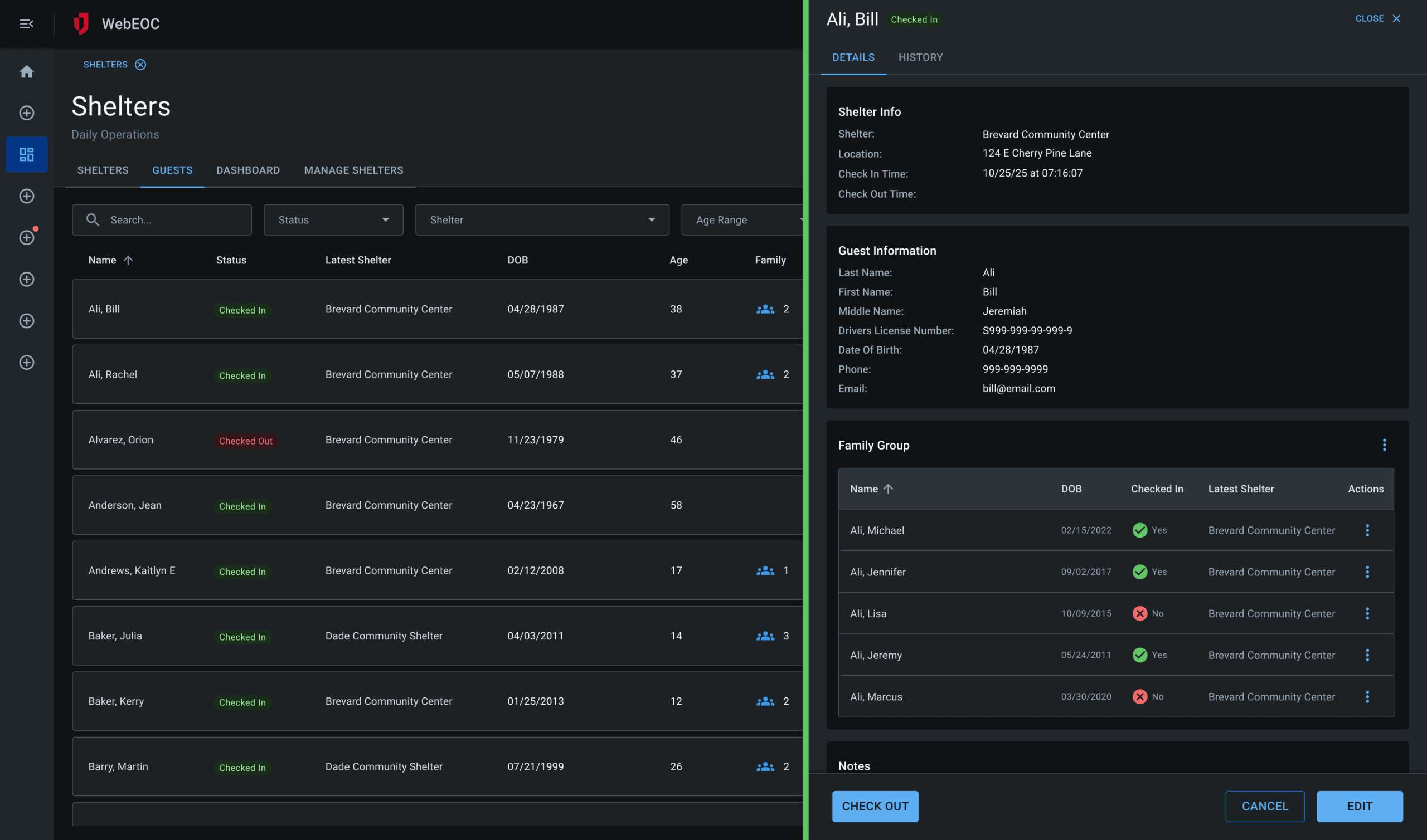 Shelters with Registration Board | Juvare | Emergency Preparedness ...